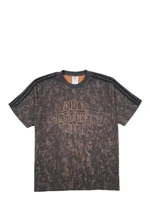 Adidas X Song For The Mute Adi006 Short Sleeve T-shirt - Black/wild Brown