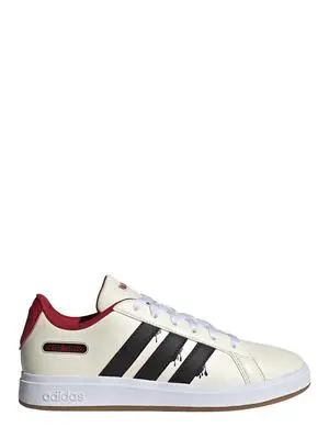 Adidas Grand Court Home Alone Sneakers - Cream/black/red