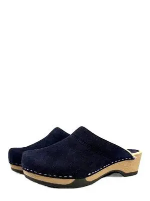 KUNSTEN Embla Clog - Midnight Navy
