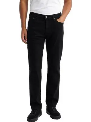 Citizens Of Humanity Elijah Relaxed Straight Leg Stretch Jeans - Starless Black