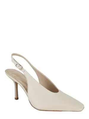 KENNETH COLE Aerial Slingback Pump Ivory Leather