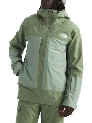 The North Face 2-in-1 Thermoball™ Heatseeker™ Eco Triclimate® Snow Jacket - Bark Mist/slate Moss