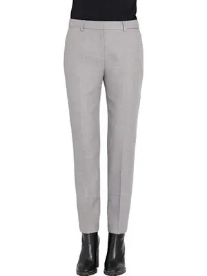 TAHARI ASL Herringbone Cigarette Trousers