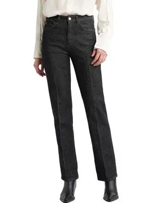 BOSS Parkway Slim Straight Leg Jeans - Charcoal