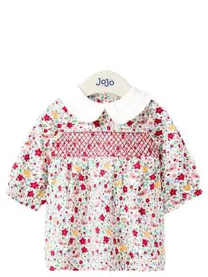 JOJO MAMAN BEBE Ditsy Floral Dress - Plum