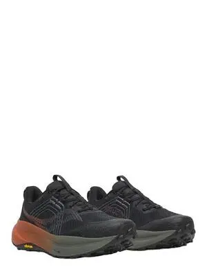 Saucony Xodus Ultra 4 Trail Running Shoe - Black/rust