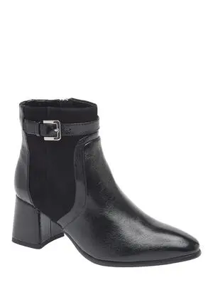 Regarde Le Ciel Millie Block Heel Bootie - Black