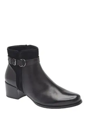 Regarde Le Ciel Jolene Block Heel Bootie - Delice/etna Black
