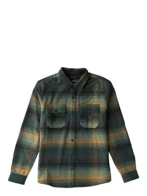 ROARK Nordsman Plaid Flannel Snap-up Overshirt