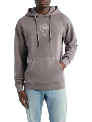 ROARK Expeditions Oversize Cotton Graphic Hoodie - Shark
