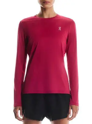 On Core Long Sleeve Running T-shirt - Grenadine