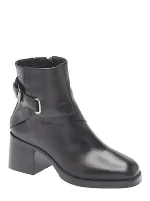 CHOCOLAT BLU Inka Bootie - Black Leather