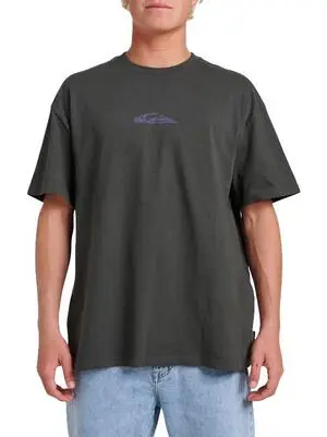 Quiksilver Jungle Cat Oversize Graphic T-shirt - Phantom