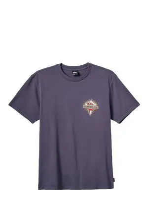 Quiksilver Liberty Spikes Graphic T-shirt - Graystone