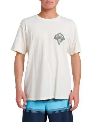 Quiksilver Liberty Spikes Graphic T-shirt - Snow White