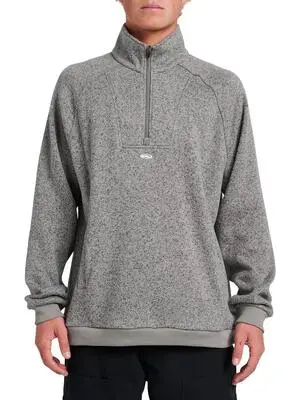 QUIKSILVER Keller Half Zip Fleece Pullover