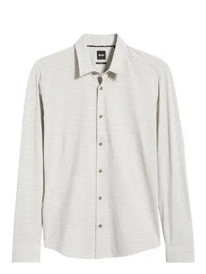 BOSS Roan Kent Performance Button-up Shirt
