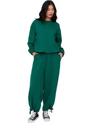TURTLEDOVE LONDON Organic Cotton Kit Trousers - Dark Green