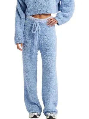 BOYS LIE Bodhi Fuzzy Sweatpants - Blue