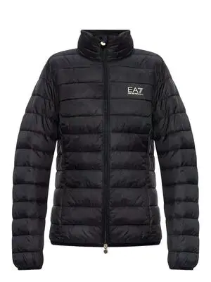 Emporio Armani Zip-fastening Puffer Jacket - Black
