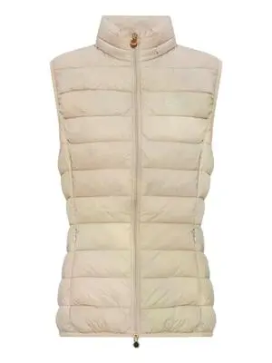Emporio Armani Zip-up Padded Gilet - Neutrals