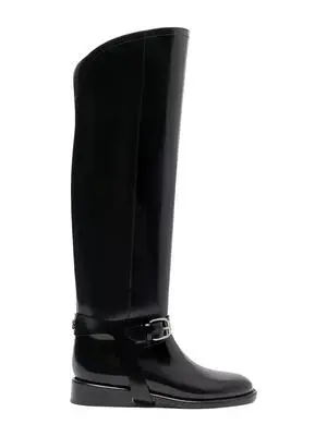 CASADEI Leather Knee-High Boots
