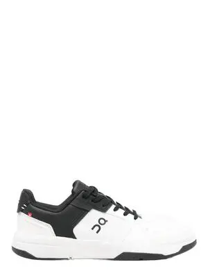 On Logo-print Sneakers - White