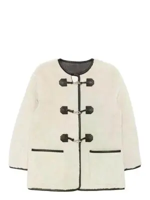 DUNST Toggle Jacket - White