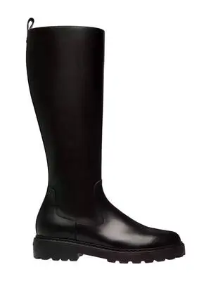Bally Gusto Leather Knee-high Boots - Black