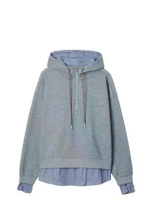 TOUT A COUP Zip-fastening Hoodie - Grey