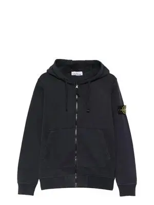 Stone Island Zip-fastening Hoodie - Blue