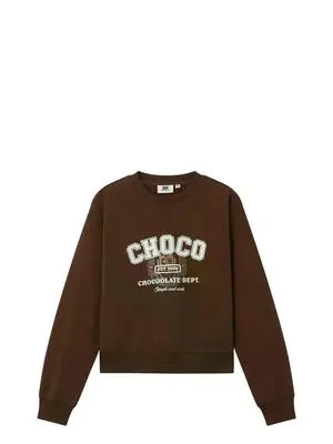 CHOCOOLATE Logo-print Sweatshirt - Brown