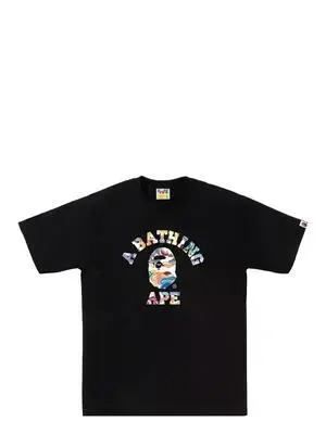 A BATHING APE Logo-graphic T-shirt - Black