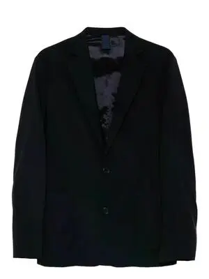 LESTRANGE Tropical Wool Blazer - Blue