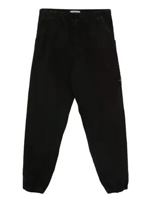Stone Island Logo-patch Track Pants - Black