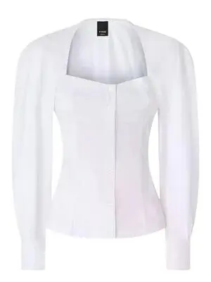 Pinko Cicerchie Long-sleeve Shirt - White