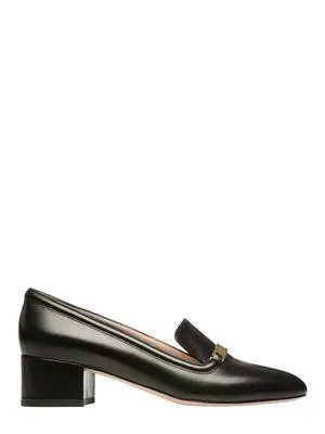 Bally 40mm Deco Metal-plaque Pumps - Black