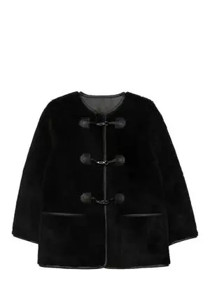 DUNST Toggle-fastening Jacket - Black