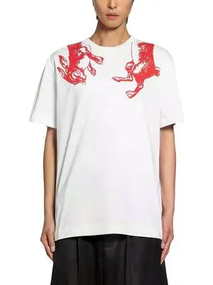 Simone Rocha Hare Print T-shirt - White