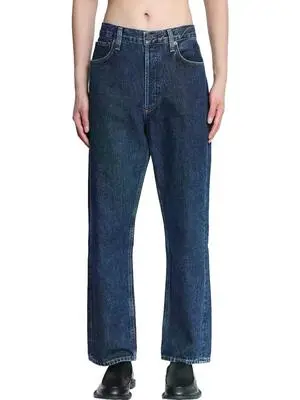 AGOLDE Cotton Five-pocket Jeans - Blue