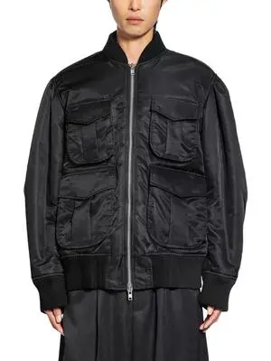 Simone Rocha Multi Pocket Bomber Jacket - Black