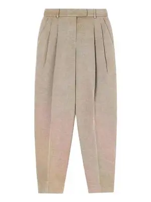 Giorgio Armani Double-pleat Trousers - Neutrals