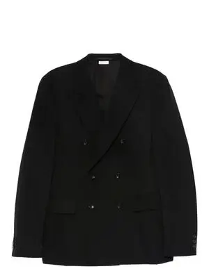 Comme Des Garçons Double-breasted Blazer - Black