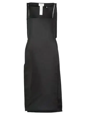 Sportmax Square-neck Long Dress - Black