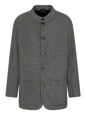 Giorgio Armani Long-sleeve Blazer - Grey