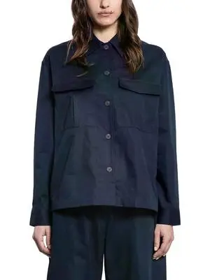 Studio Nicholson Kuke Pocket Overshirt - Blue