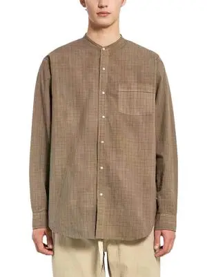 TAIGA TAKAHASHI Checked-pattern Shirt