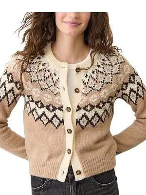 Marine Layer Ava Cardigan - Fair Isle