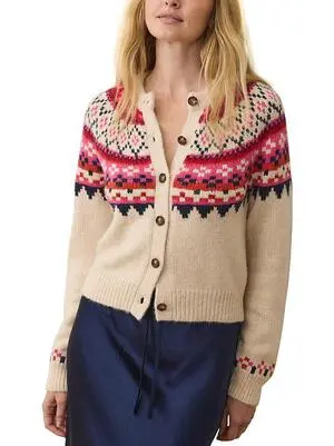 Marine Layer Ava Cardigan - Fair Isle