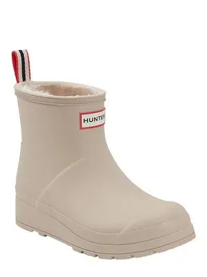 Hunter Play Insulated Rain Boots Light Gray